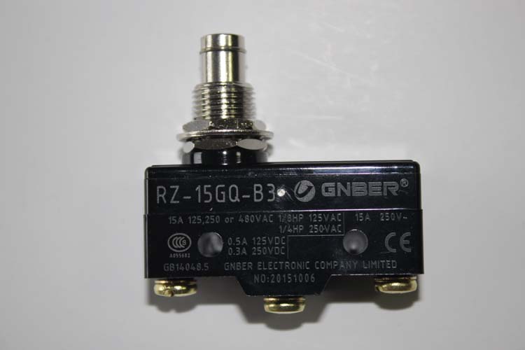 Z-15 15A 250VAC micro switch RZ-15GQ-B3 - Buy RZ-15GQ-B3 Product on ...
